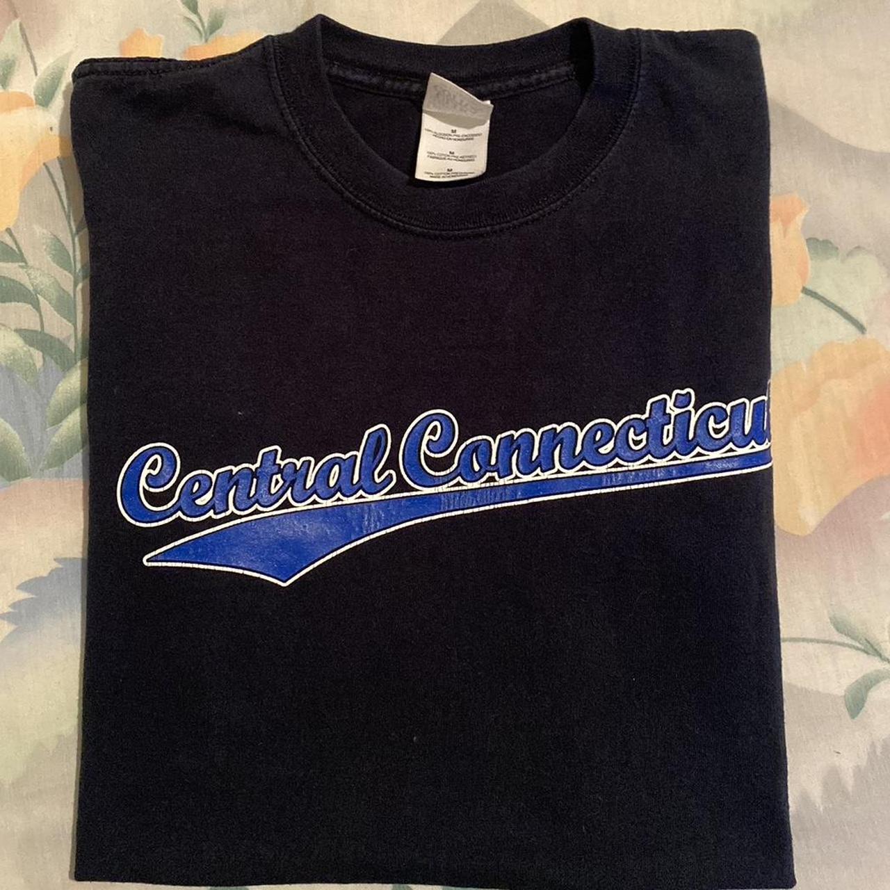 Early 2000s vintage “Central Connecticut” tee shirt,... - Depop