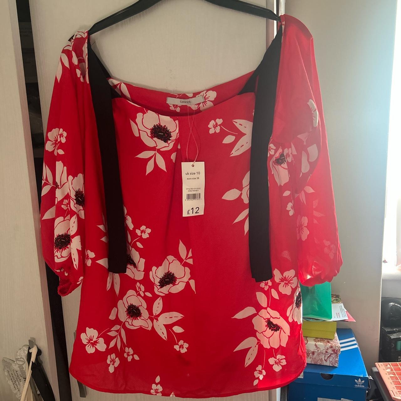 Gorgeous George summer top never been worn size 10... - Depop