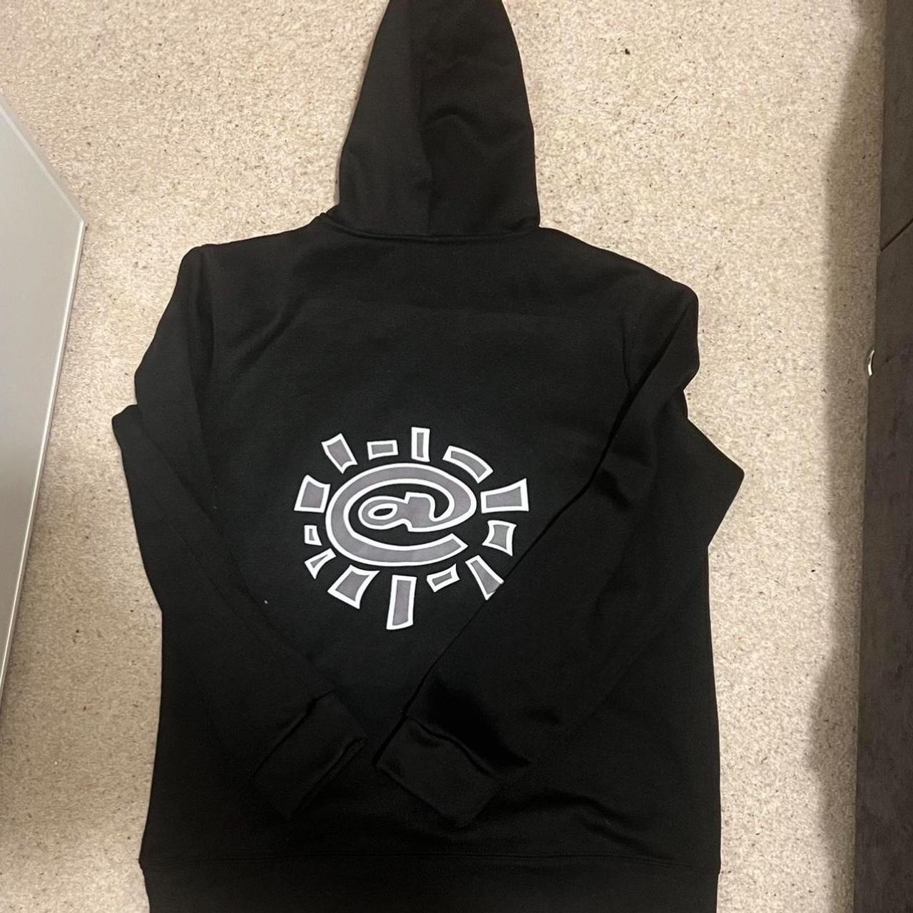 ADWYSD Hugo hoodie black size L excellent... - Depop