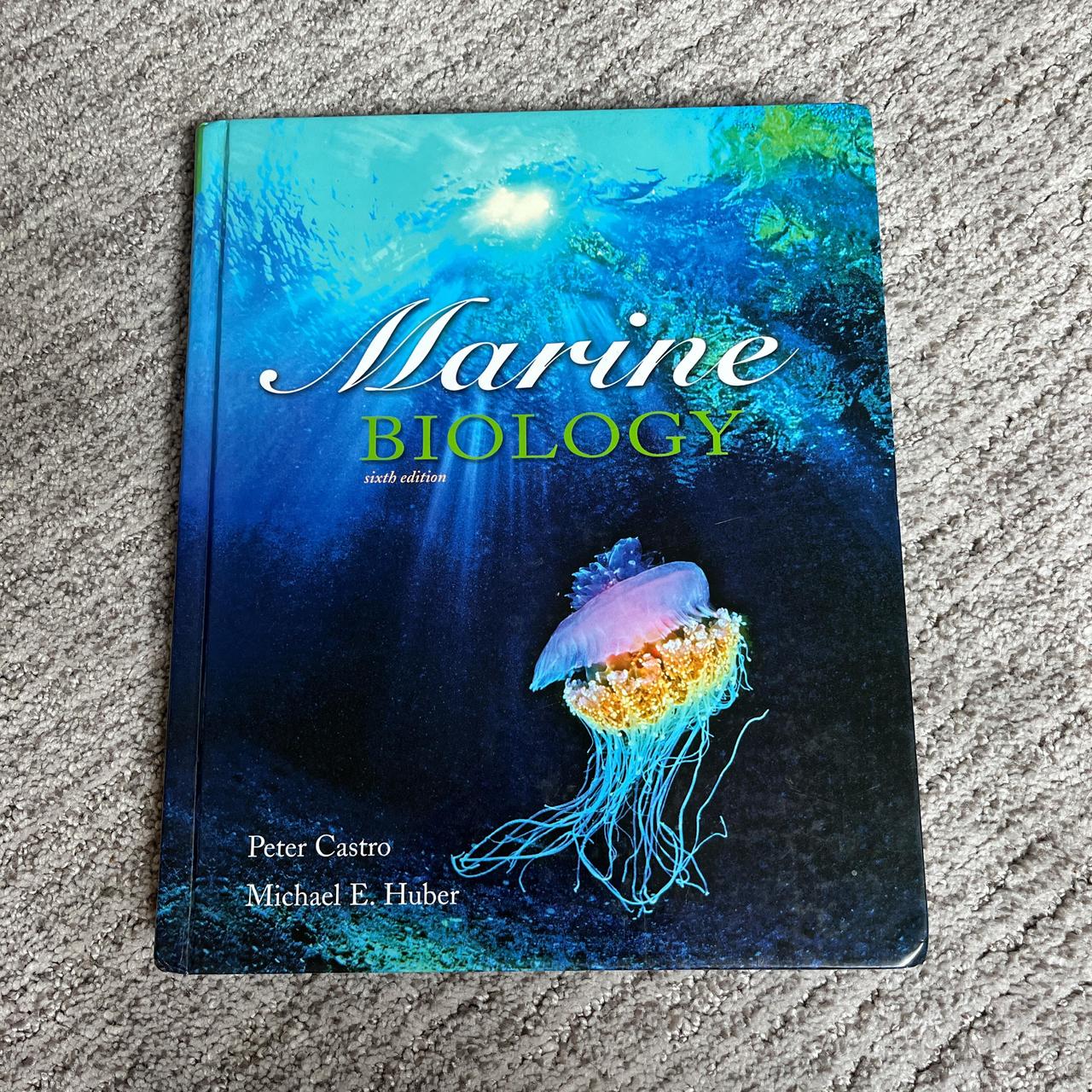 Marine Biology textbook #marinebiology | Depop
