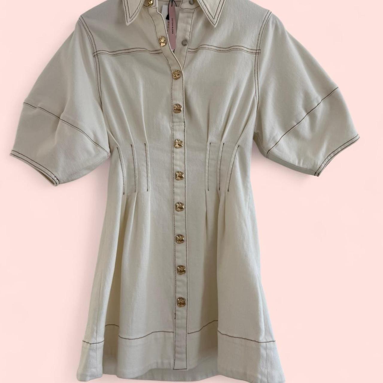 Sheike Sofia Denim Mini Dress - Size 6 Brand new... | Depop