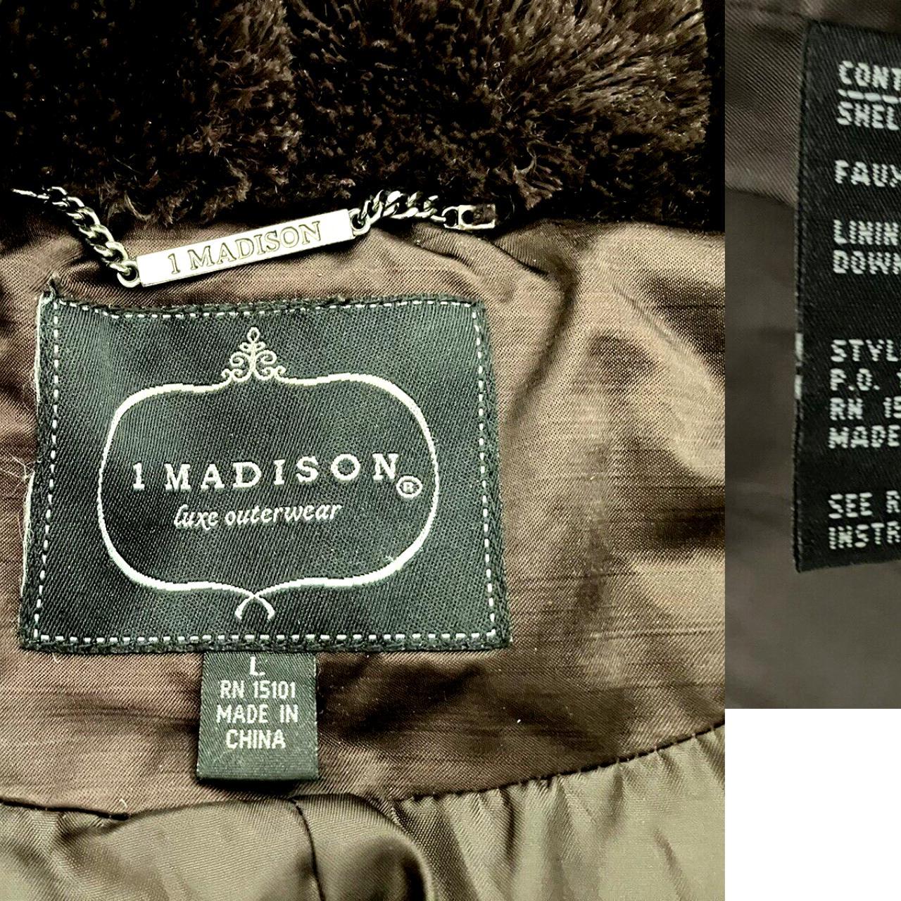 Women's designer, 1 Madison Luxe Outerwear, Brown... - Depop
