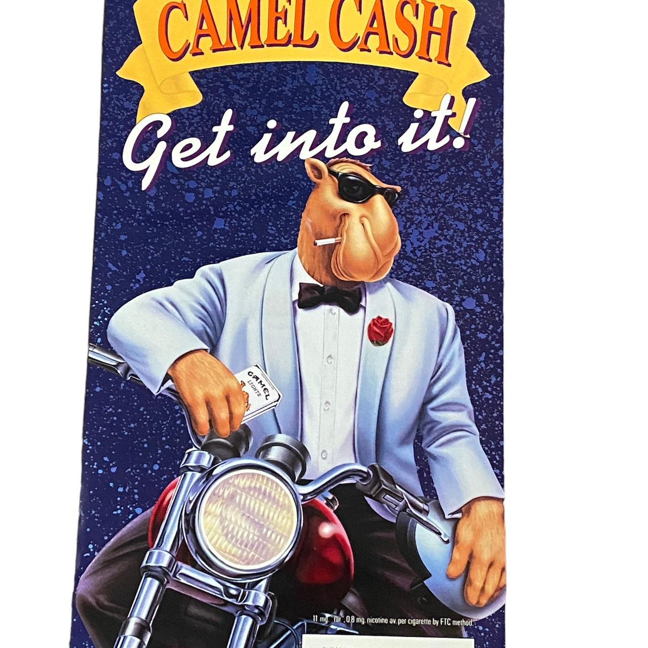 Vintage Camel cigarettes Camel Cash “Get Into It”... - Depop