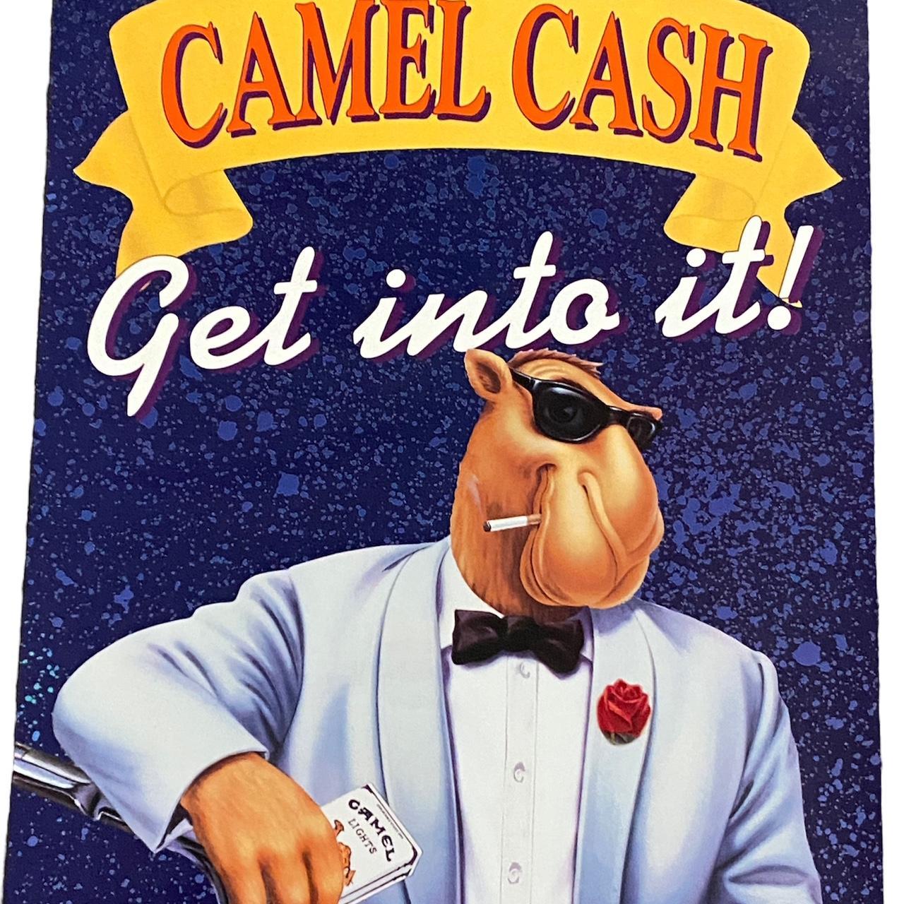 Vintage Camel cigarettes Camel Cash “Get Into It”... - Depop