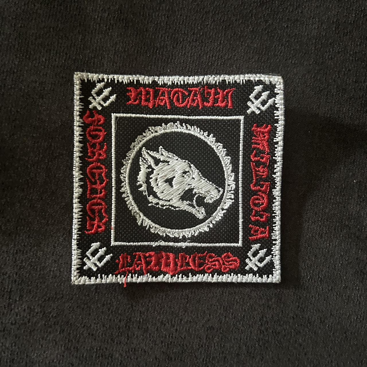 DEPOP PAYMENTS ONLY Watain embroidered patch about... - Depop