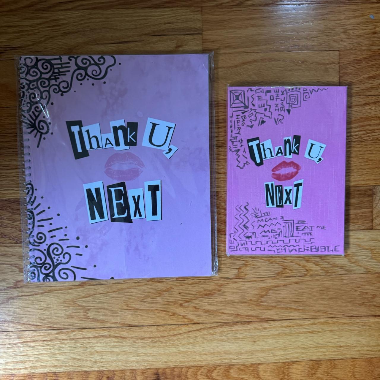 Rare Ariana Grande "Thank U Next" notebook set... | Depop