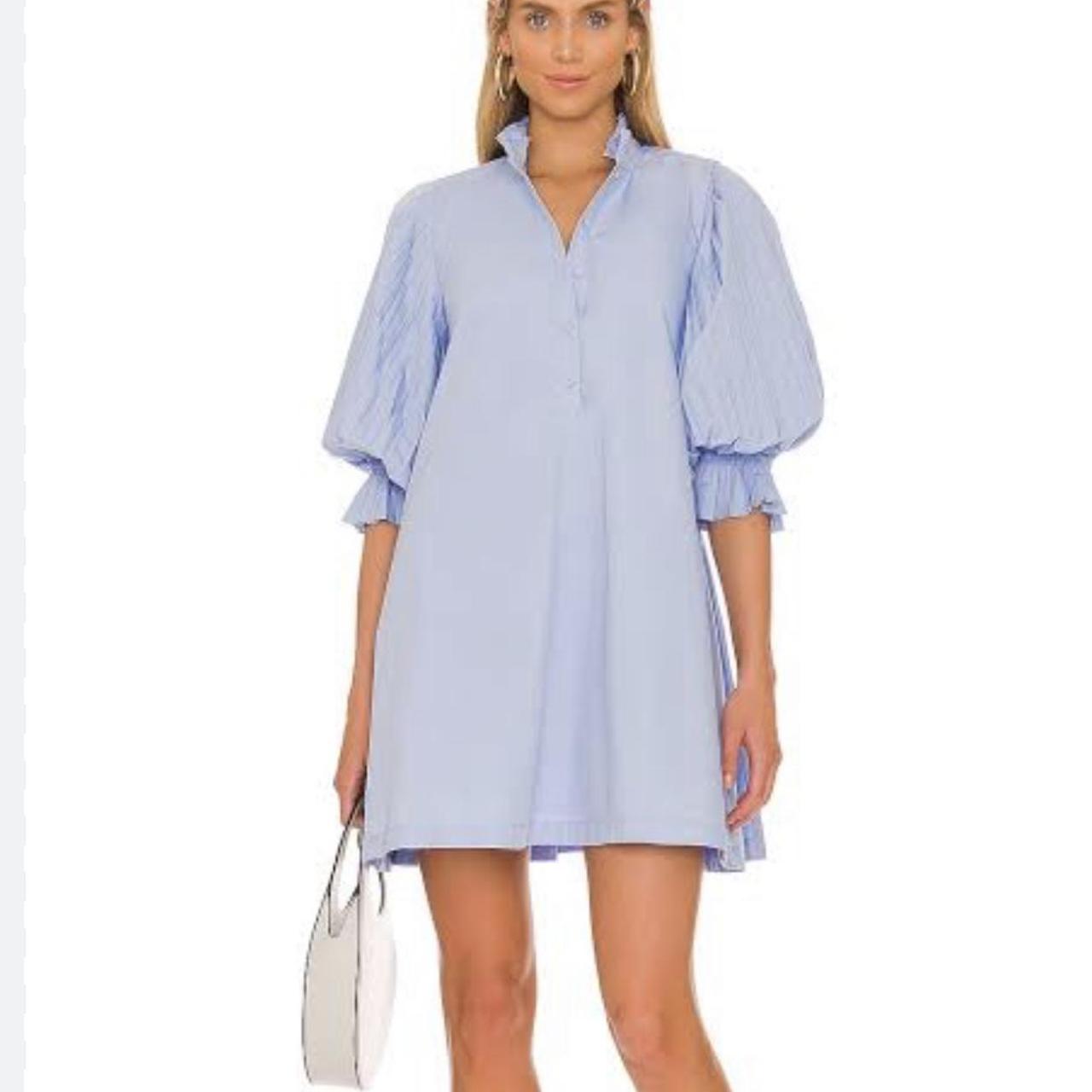 Sovere pleated mini dress Size 12 Worn once - Depop