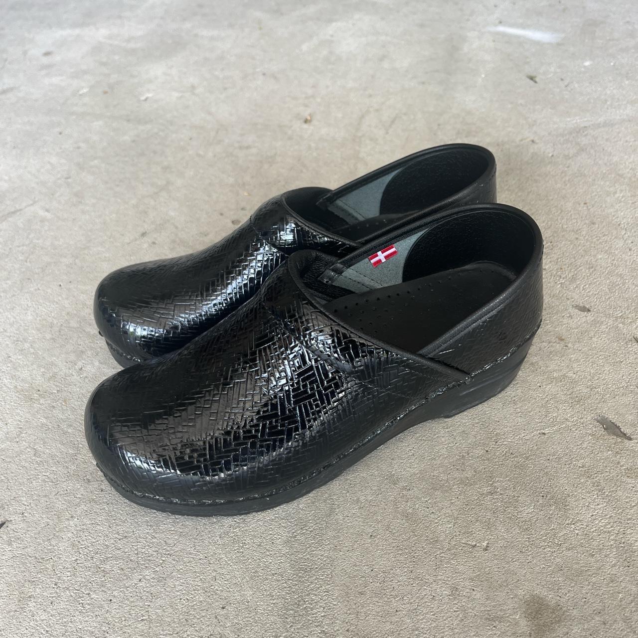 Sanita Black Danish clogs EU size 38 (US 7.5-8) - Depop