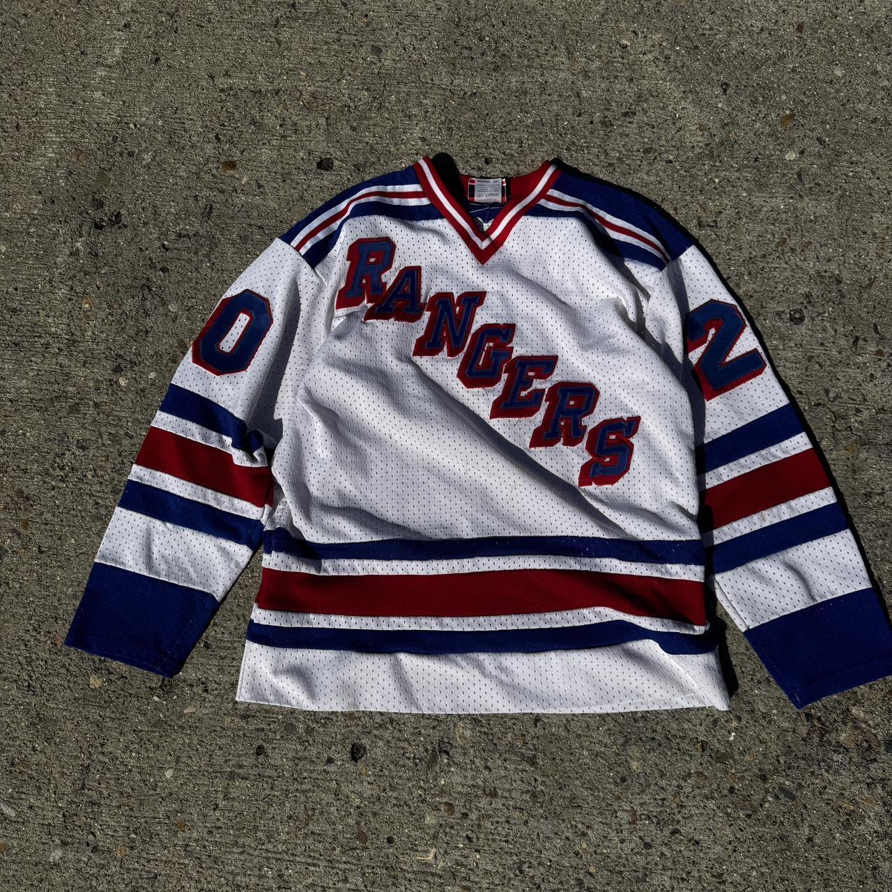 Vintage 80s Jan Erixon New York Rangers Authentic... | Depop
