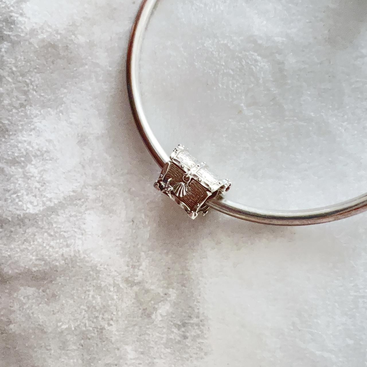 Authentic Pandora treasure chest charm!... - Depop