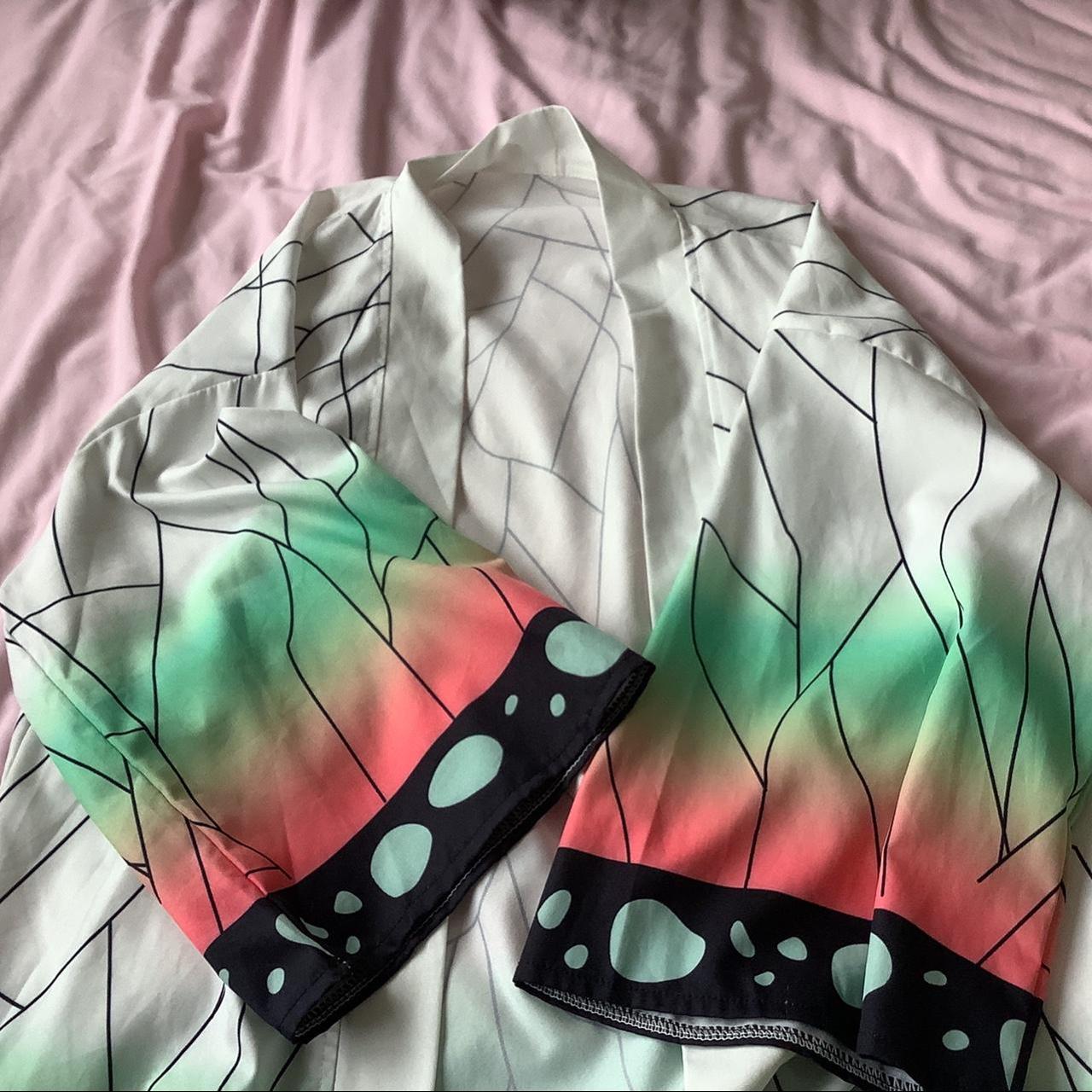 Demon Slayer cosplay Shinobu jacket - bought from... - Depop