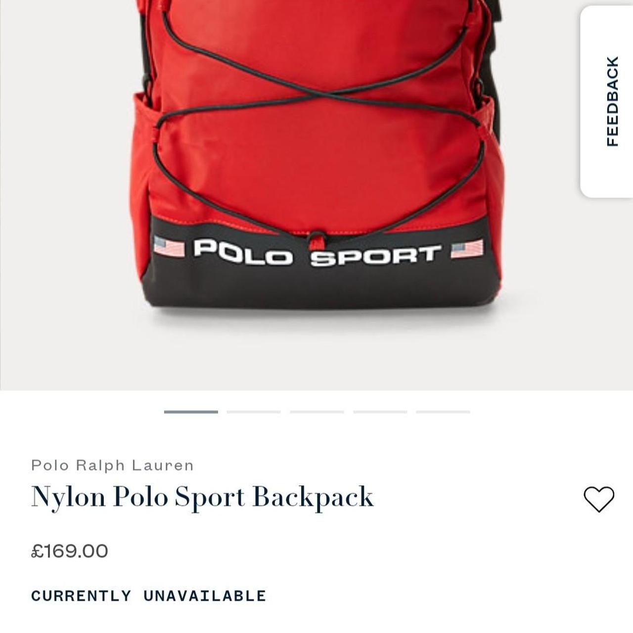 Polo Ralph Lauren Sport Backpack RRP £169 New... - Depop