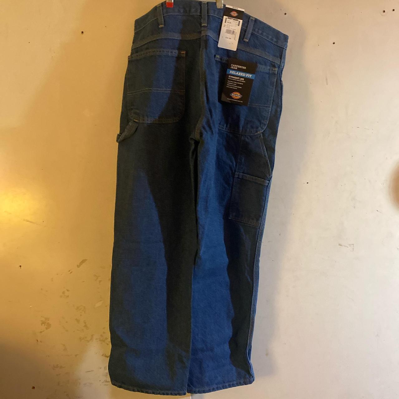 34/30 dickies new pants carpenter jean red tag - Depop