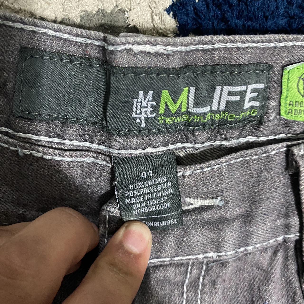 Cool Baggy MLIFE Jorts Size 44 fits more like a 40. - Depop