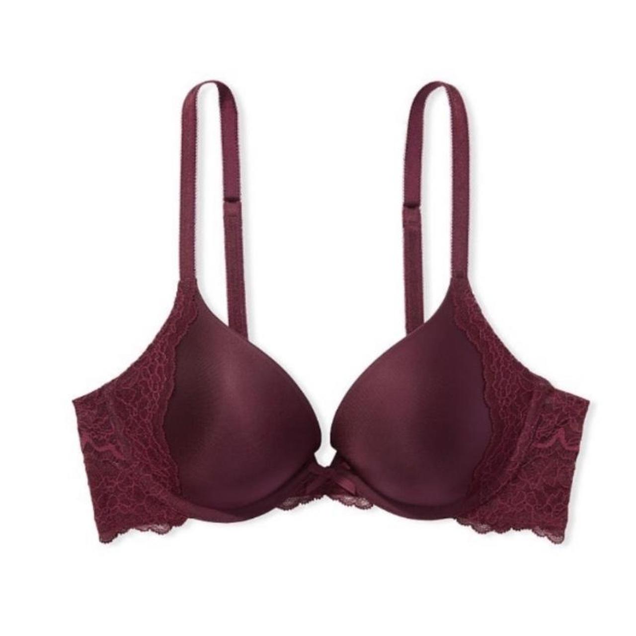 VS 32A Bra Push Up #victoriasecret #datenight #lace... - Depop