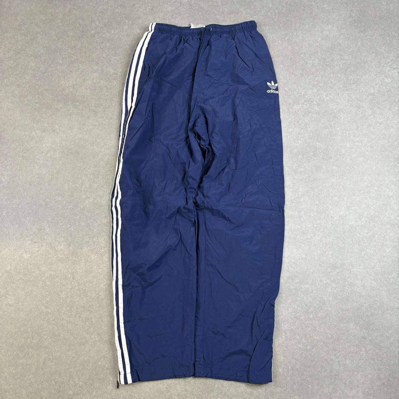 605 Vintage Adidas baggy tracksuit pants 00s y2k... - Depop