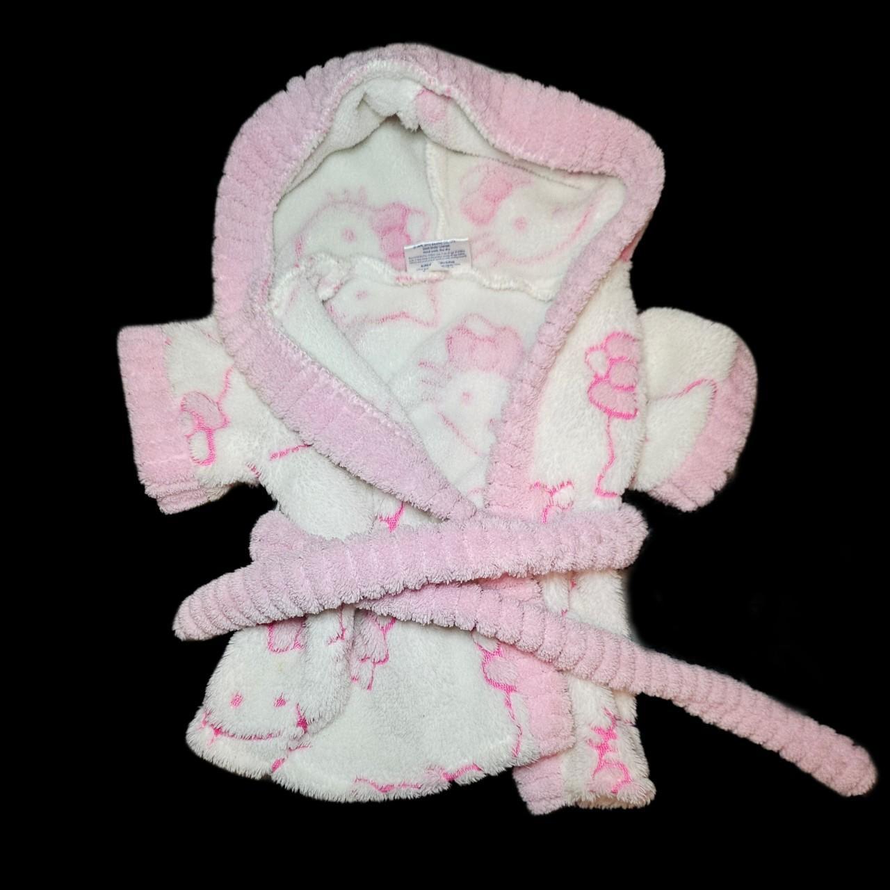 Light Pink Hello Kitty Robe from build da bear No... - Depop