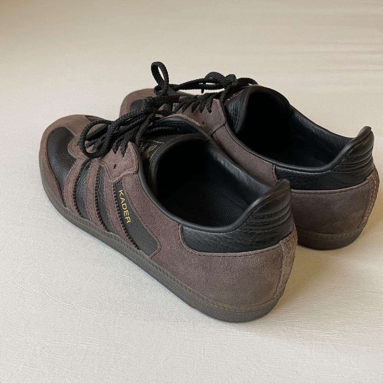 Adidas Kader Samba ADV Dark Brown/ Black Size... - Depop