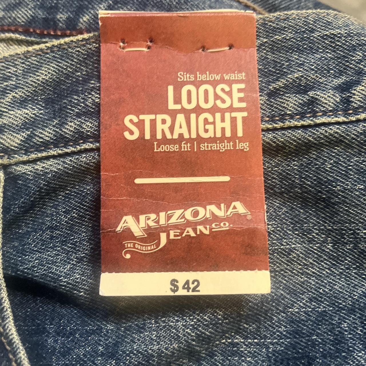 The original Arizona Jean company loose fit straight... - Depop