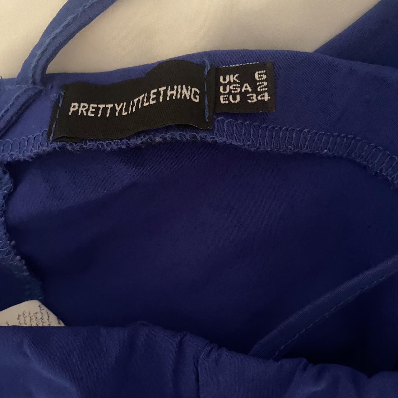Pretty little thing electric blue co ord perfect for... - Depop