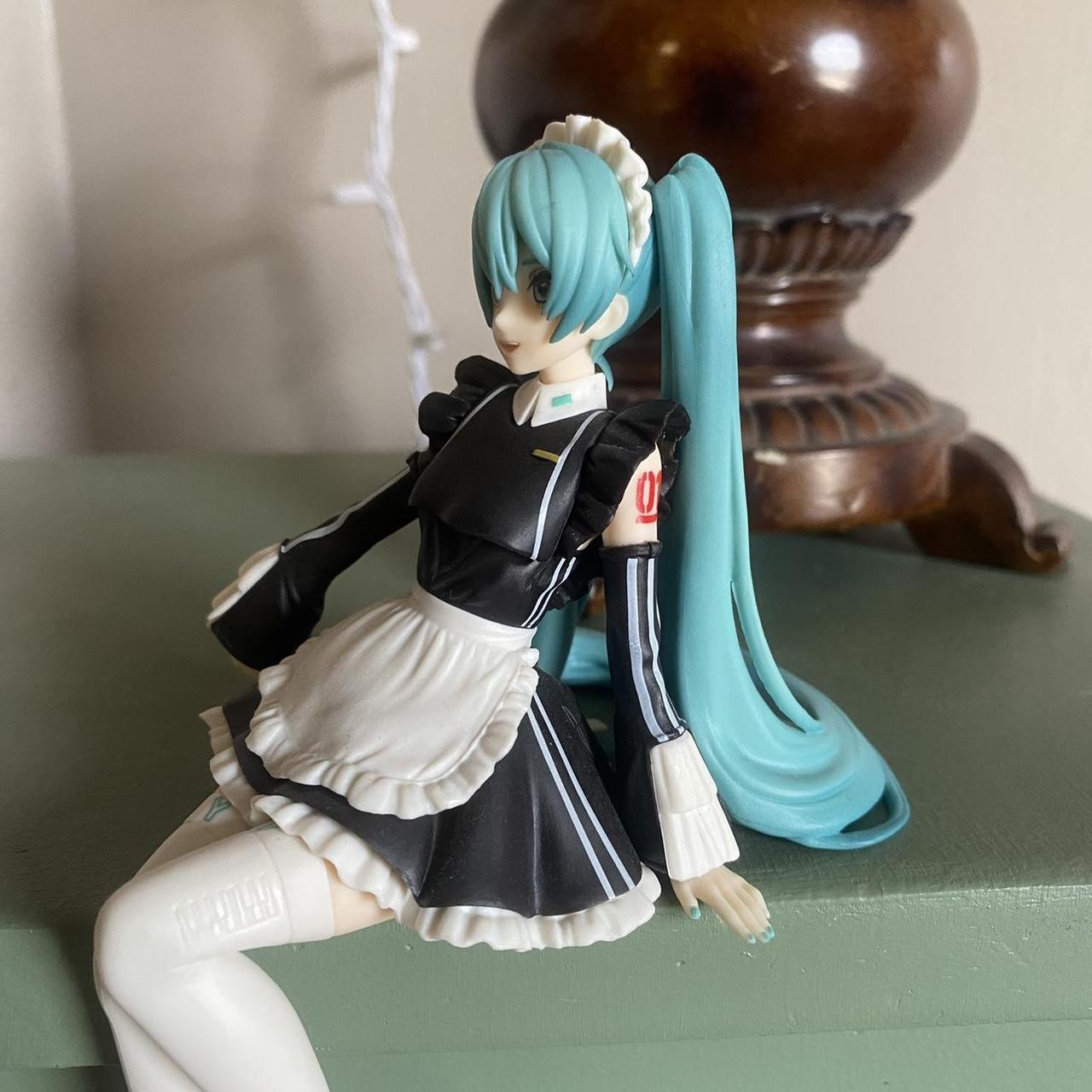 Hatsune Miku sitting figure! Adorable and perfect... - Depop