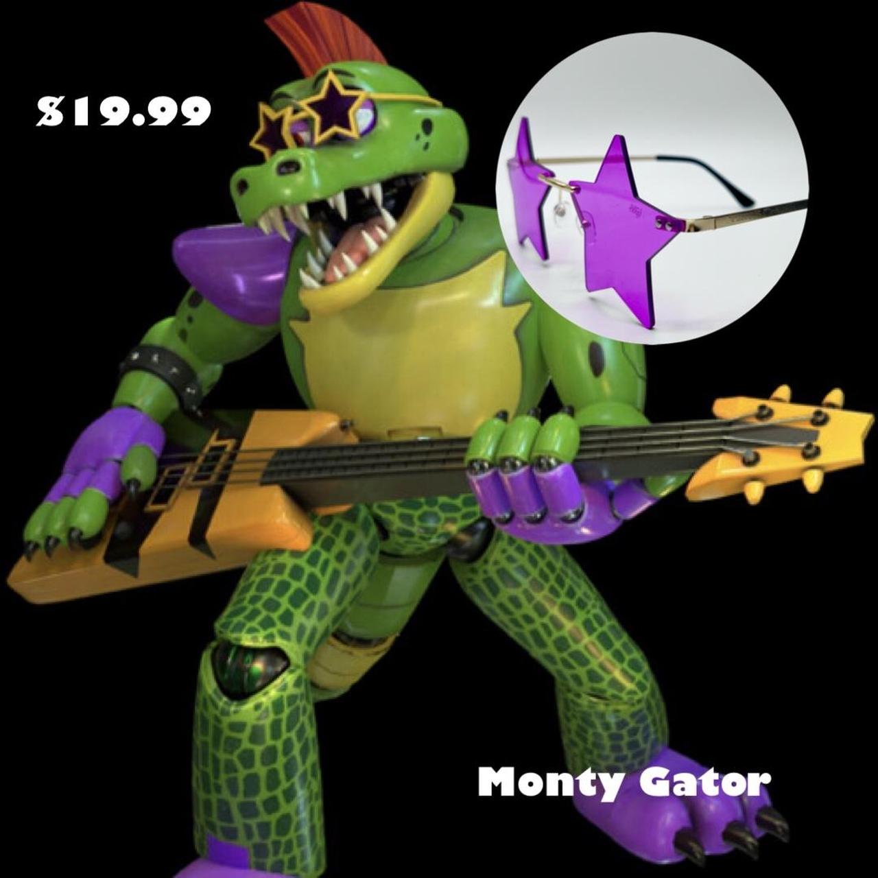 Monty Gator Cosplay Thatz Fire Sunglasses 💜 1 Depop