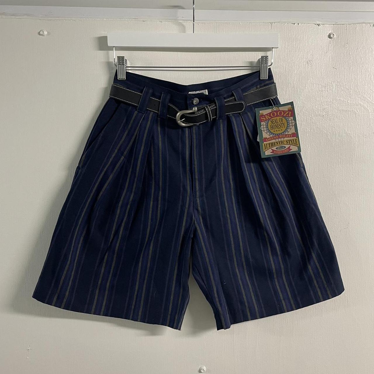 Vintage deadstock 90’s shorts, still had the belt.... - Depop