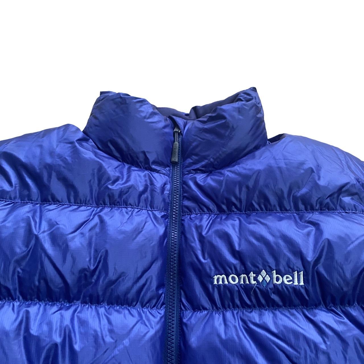 montbell puffer in blue size M japan such a nice... - Depop