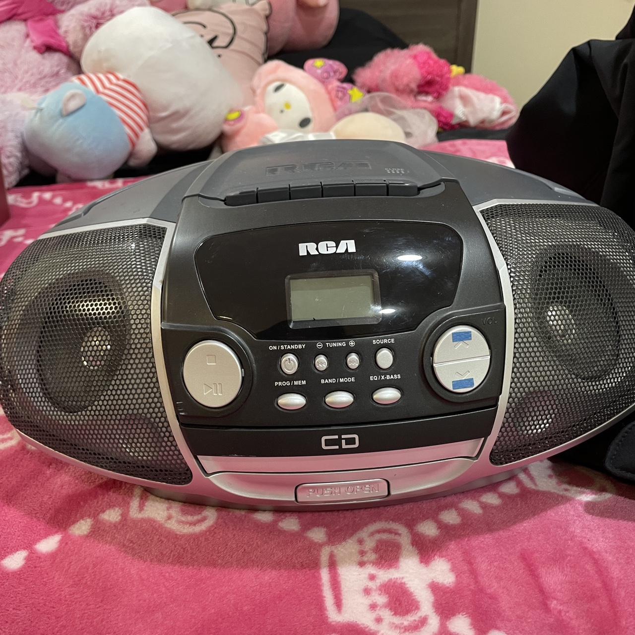 vintage RCA CD player with cassette tape player #y2k... - Depop