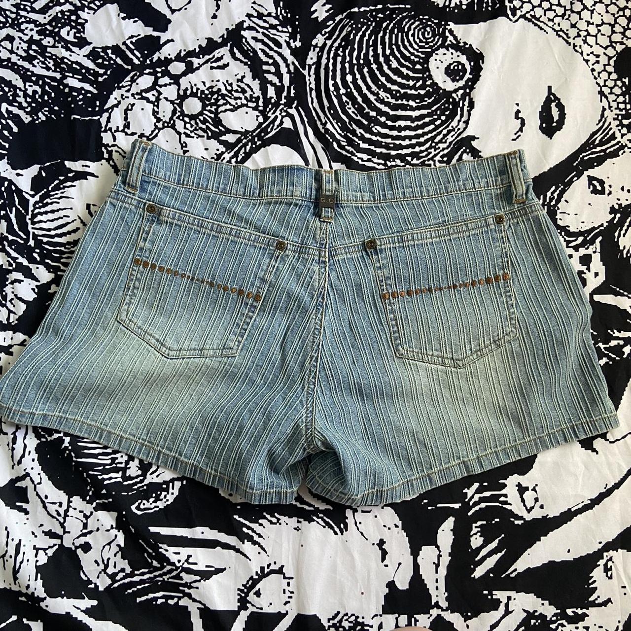 wide leg jean shorts 🌸 chunky mom shorts. perfect... - Depop