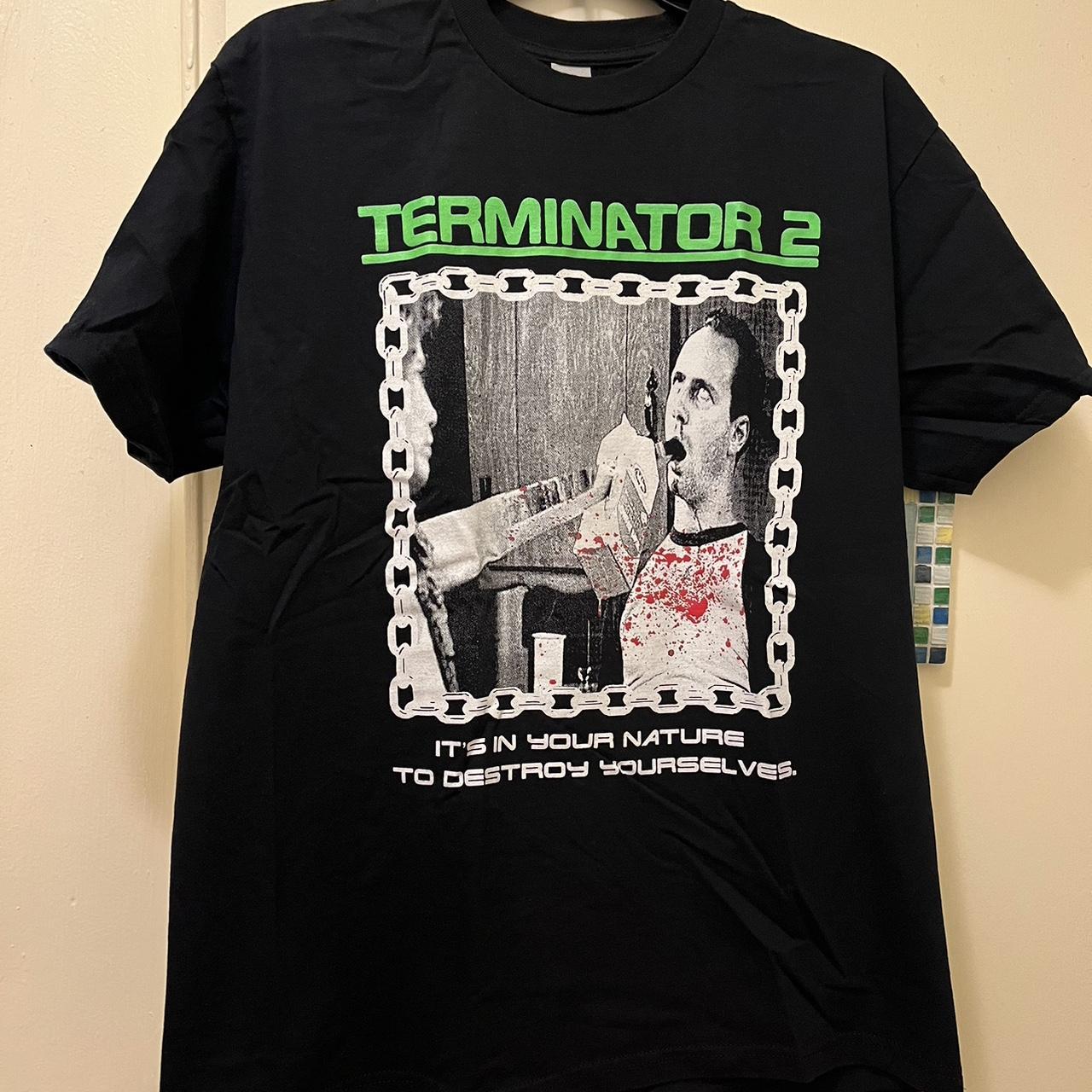 Terminator 2 - Shirt men’s size Large #Terminator... - Depop