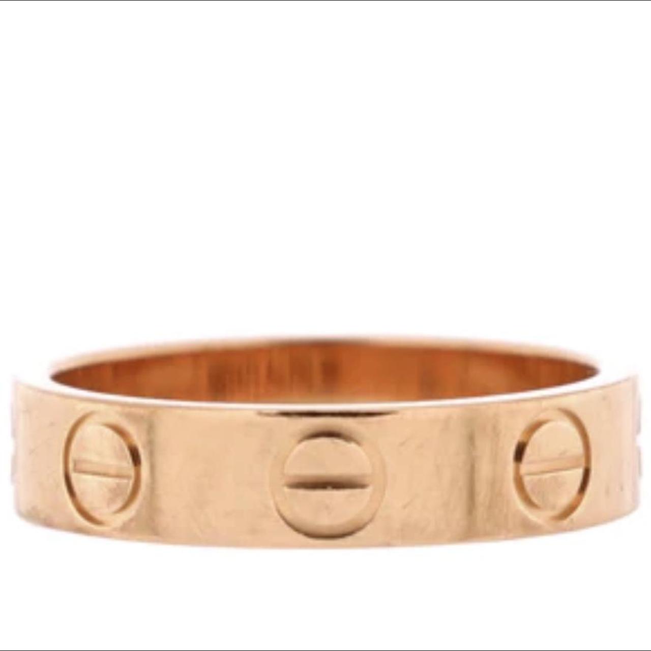 Authentic Cartier love ring Retails $1940 Send... - Depop