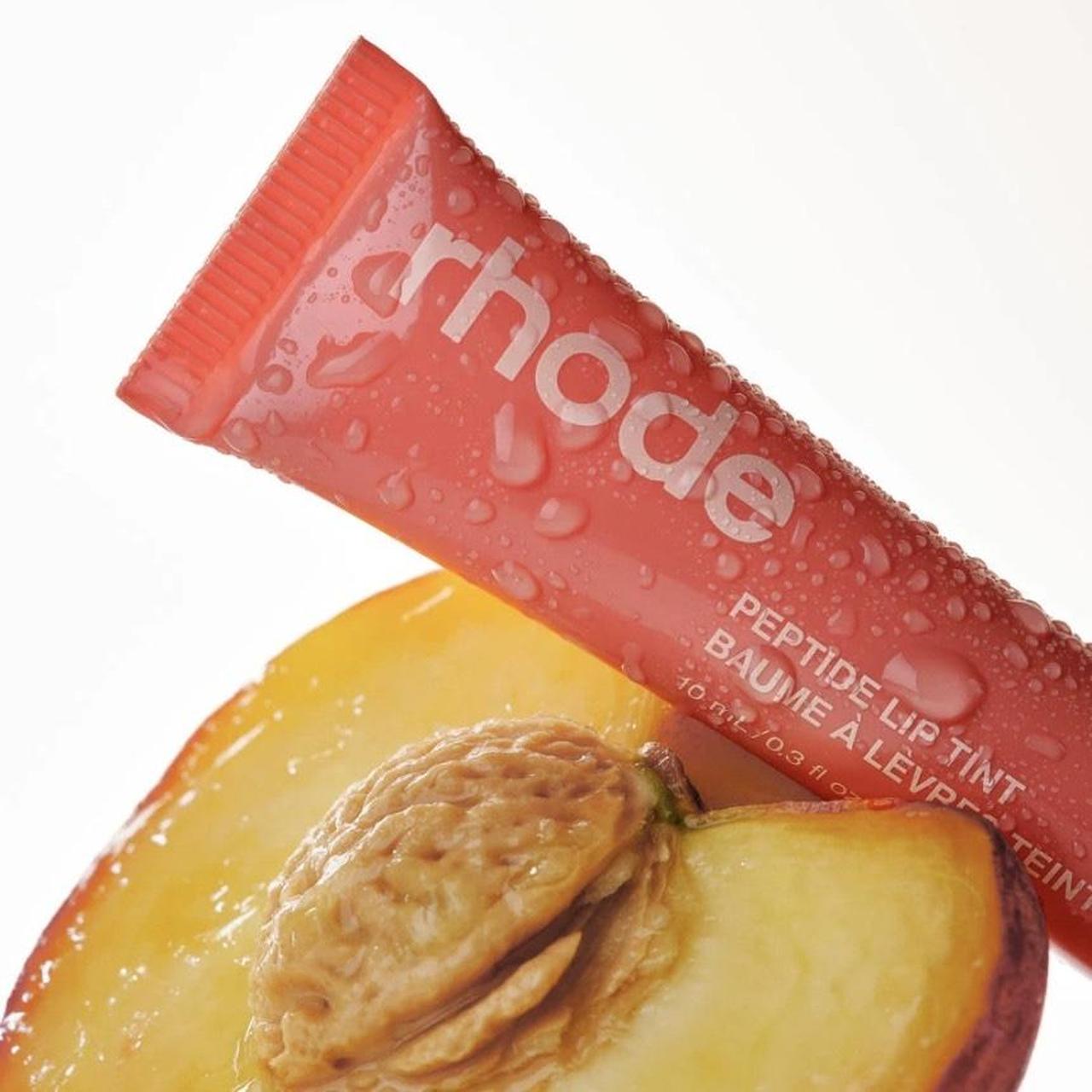[Limited]Rhode Peptide Lip Tint Peach Pit Gloss 10ml... - Depop