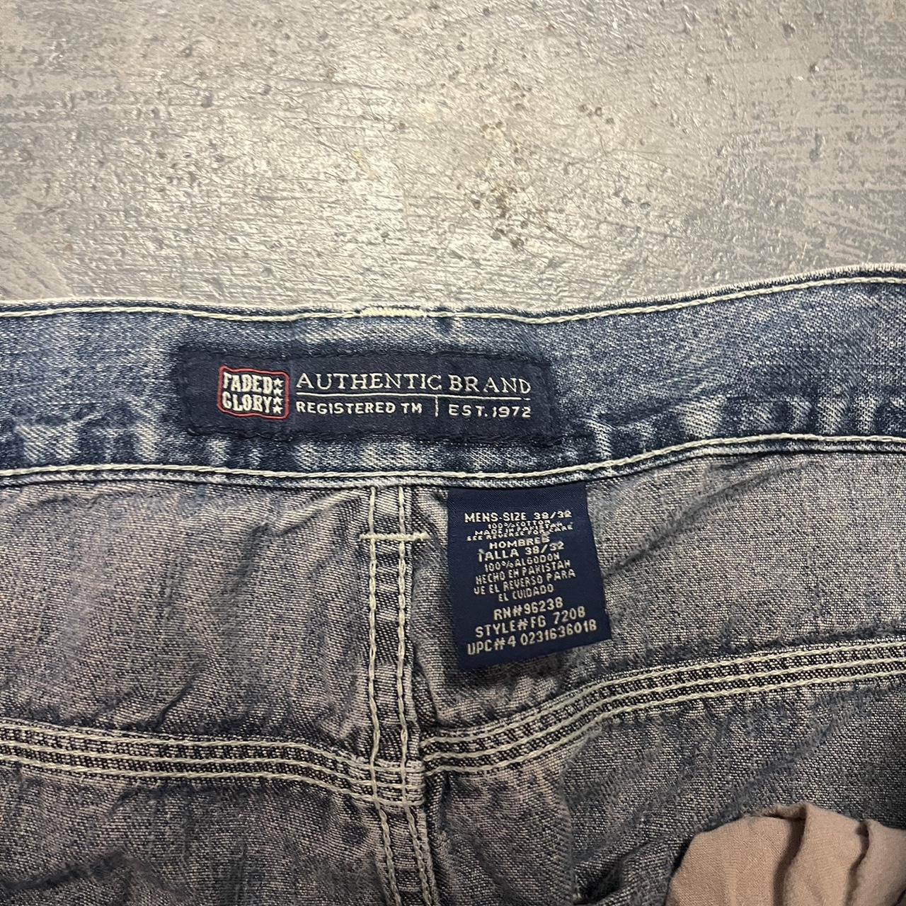 Vintage Faded Glory Baggy Carpenter Jeans fits... - Depop