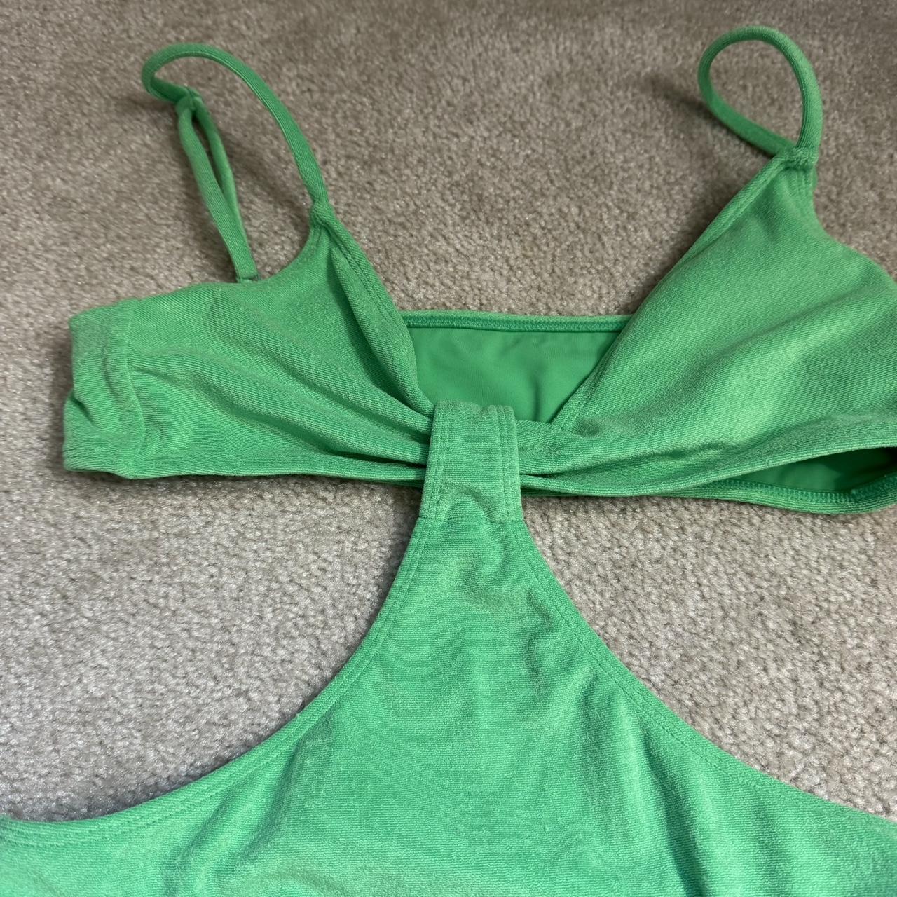 Green Pacsun One Piece Bathing Suit In Great Depop
