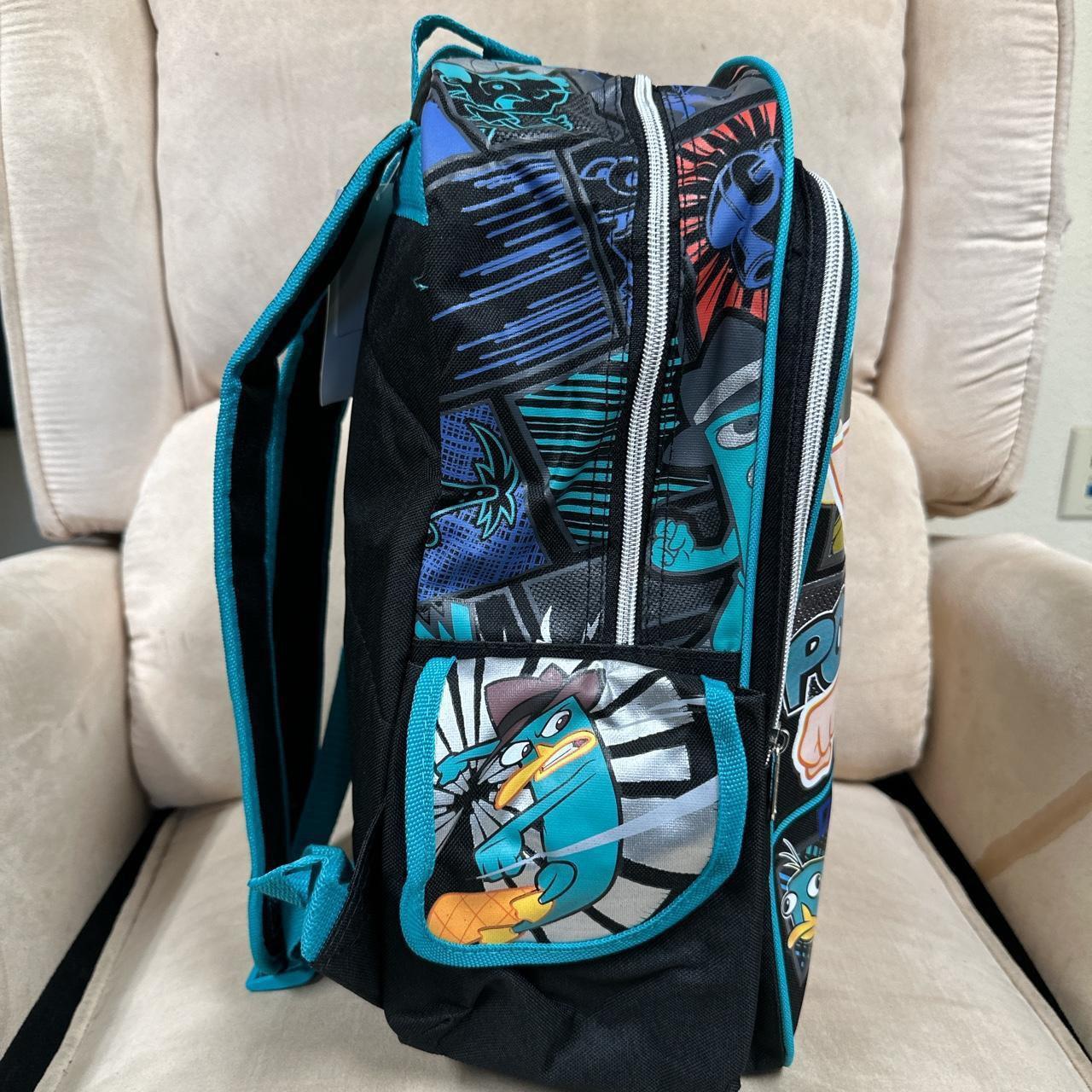 DISNEY XD PHINEAS & FERB BACKPACK, PERRY THE... - Depop
