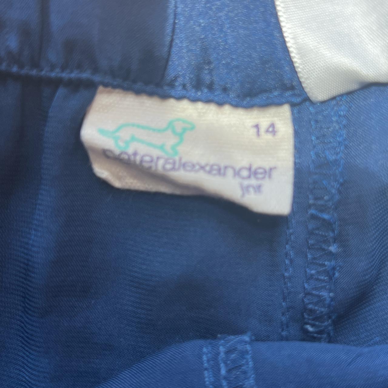 Peter Alexander navy satin set 💙 - size 14 kids... - Depop