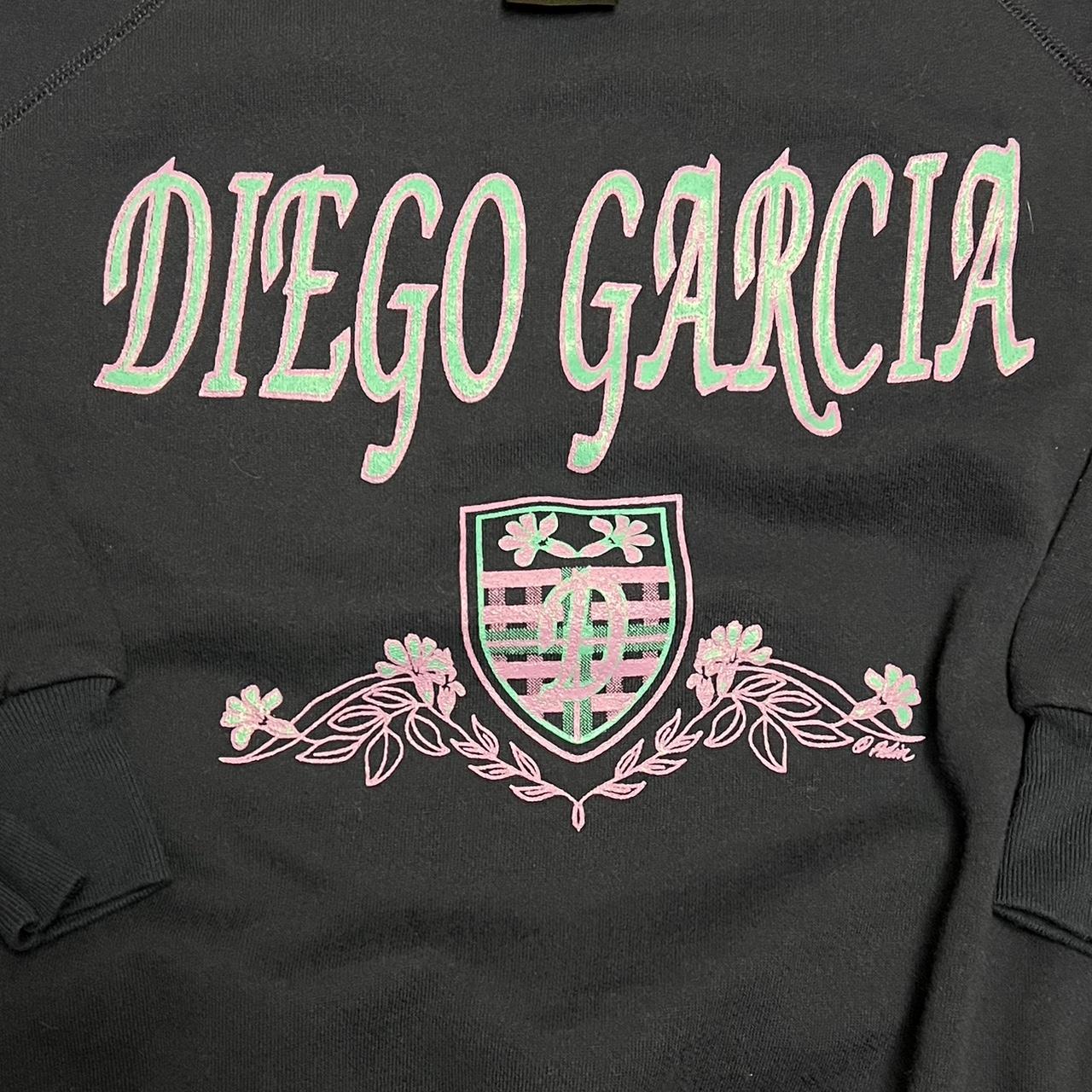Rare Vintage 90s Diego Garcia Sweatshirt Excellent... - Depop