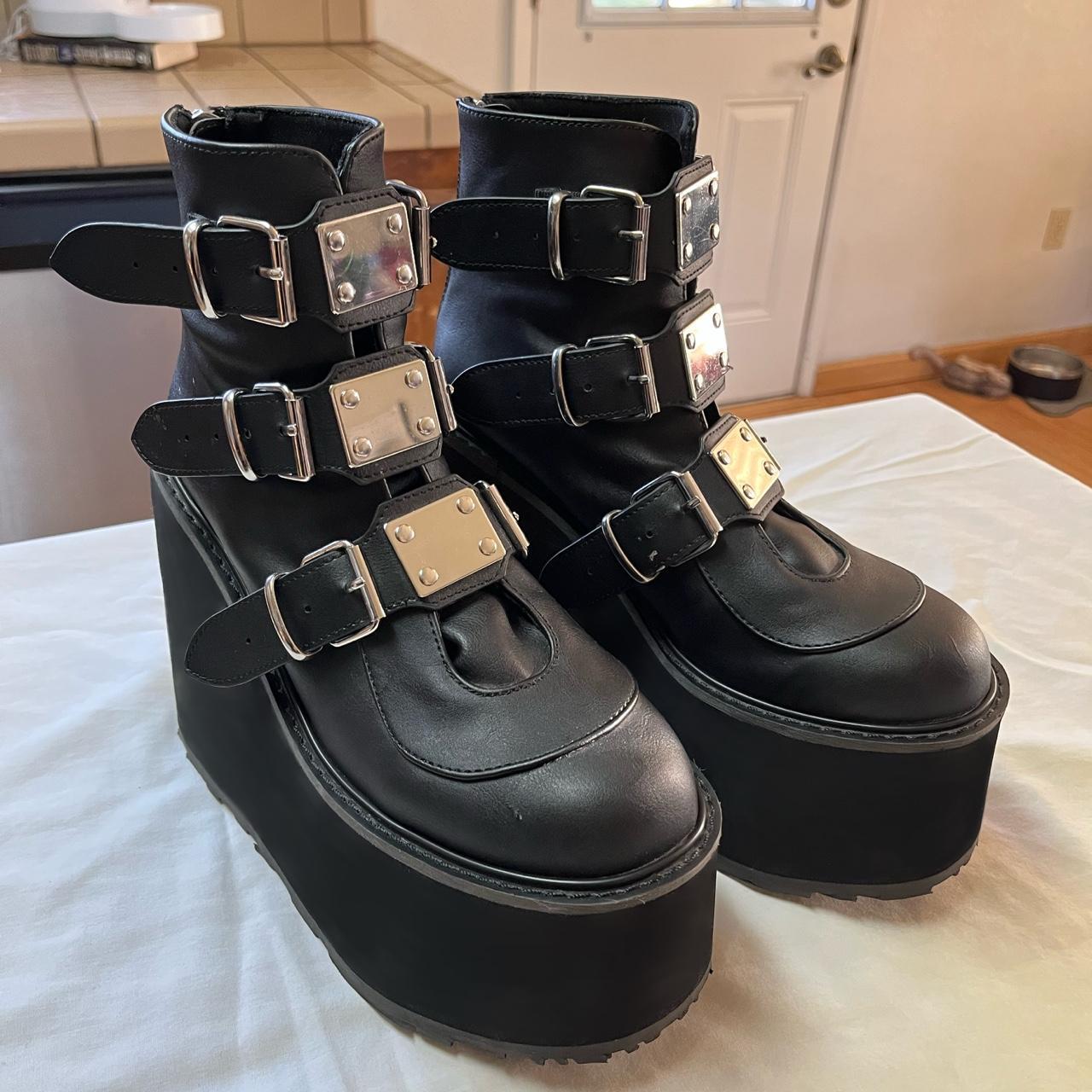 Demonia swing-105 #demonia #goth #emo #platform... - Depop