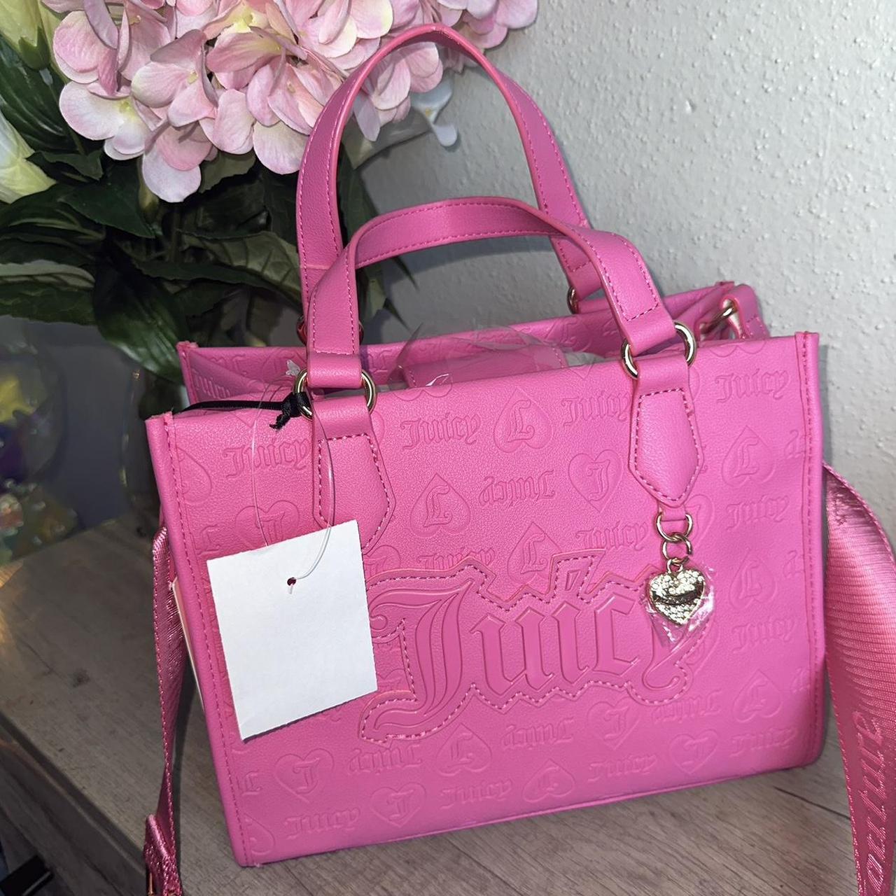 juicy couture shoulder bag, juicy couture bag juicy... - Depop
