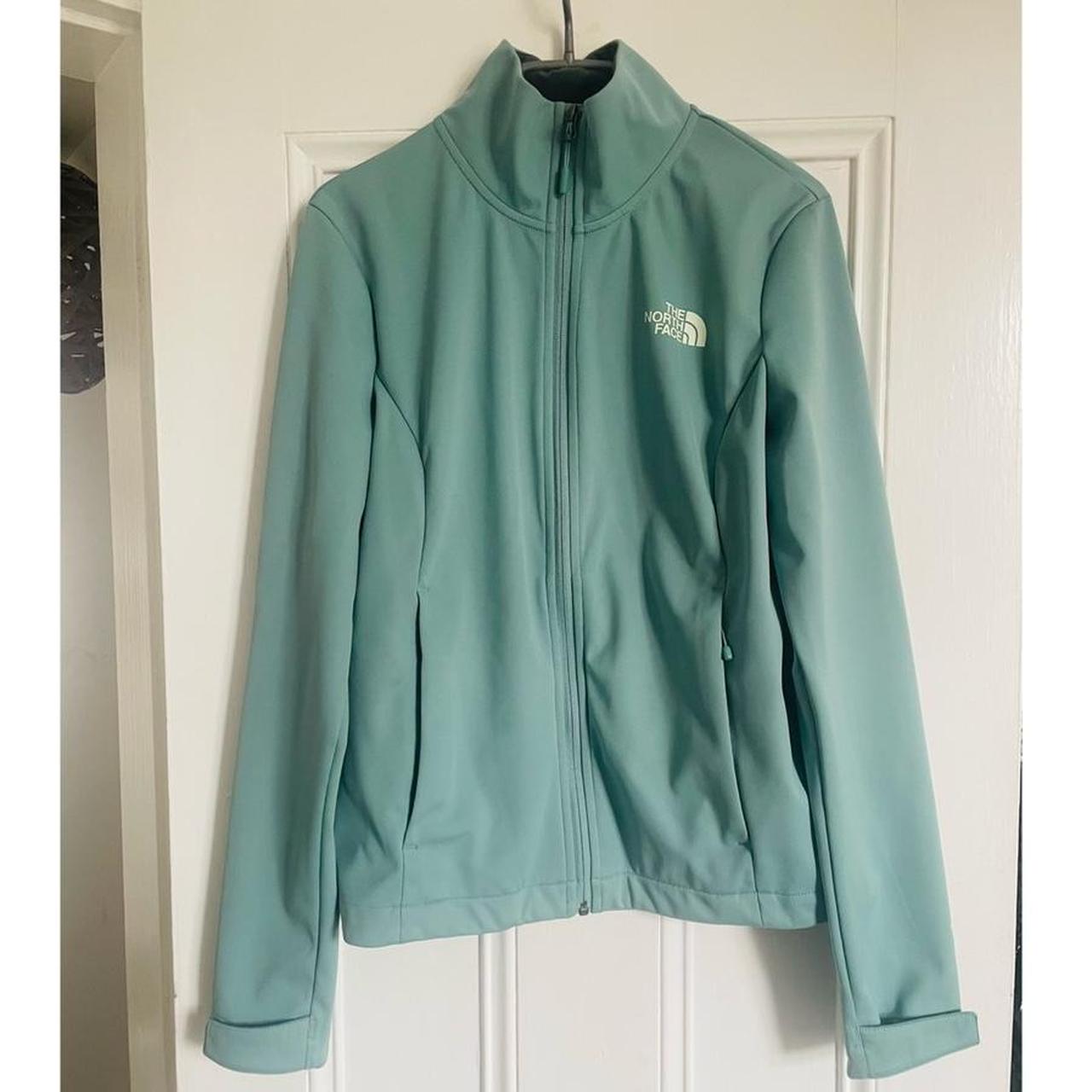 The North Face Women's Blue and Green Jacket | Depop