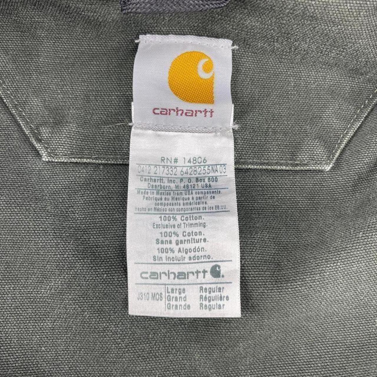 Carhartt Detroit Jacket Unlined Mens Large J310 MOS... - Depop