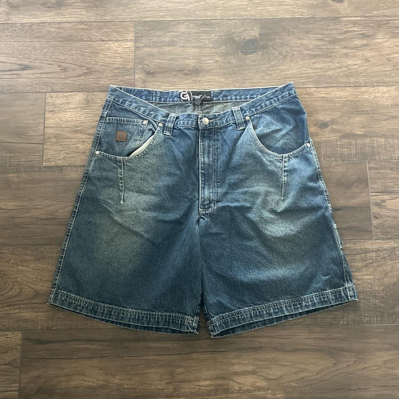 Baggy gear 7 collection jorts insane double side... - Depop