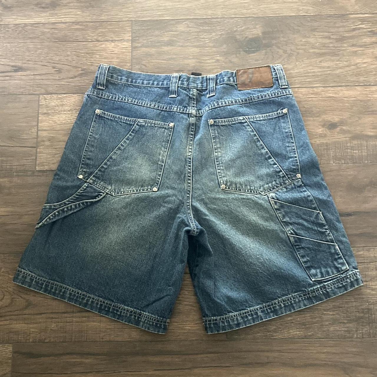 Baggy gear 7 collection jorts insane double side... - Depop