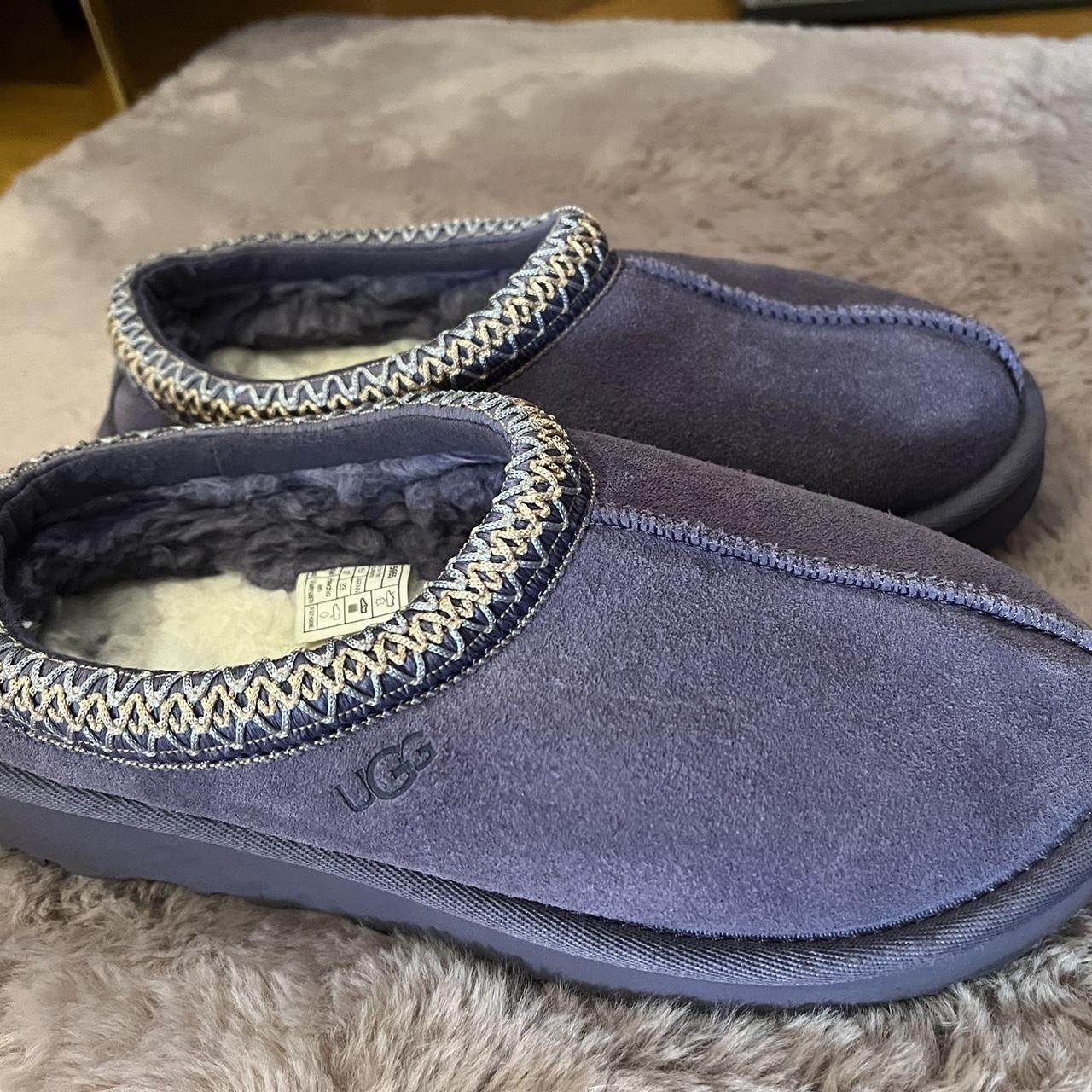 UGG Women Tasman Slipper Purple 💜 Worn once Size 6... - Depop
