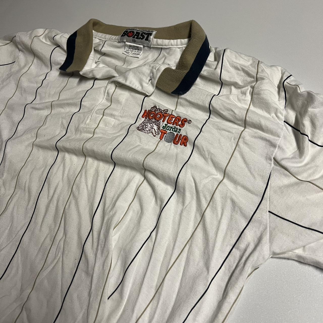 Hooters Jordan Tour vintage golf shirt - Depop