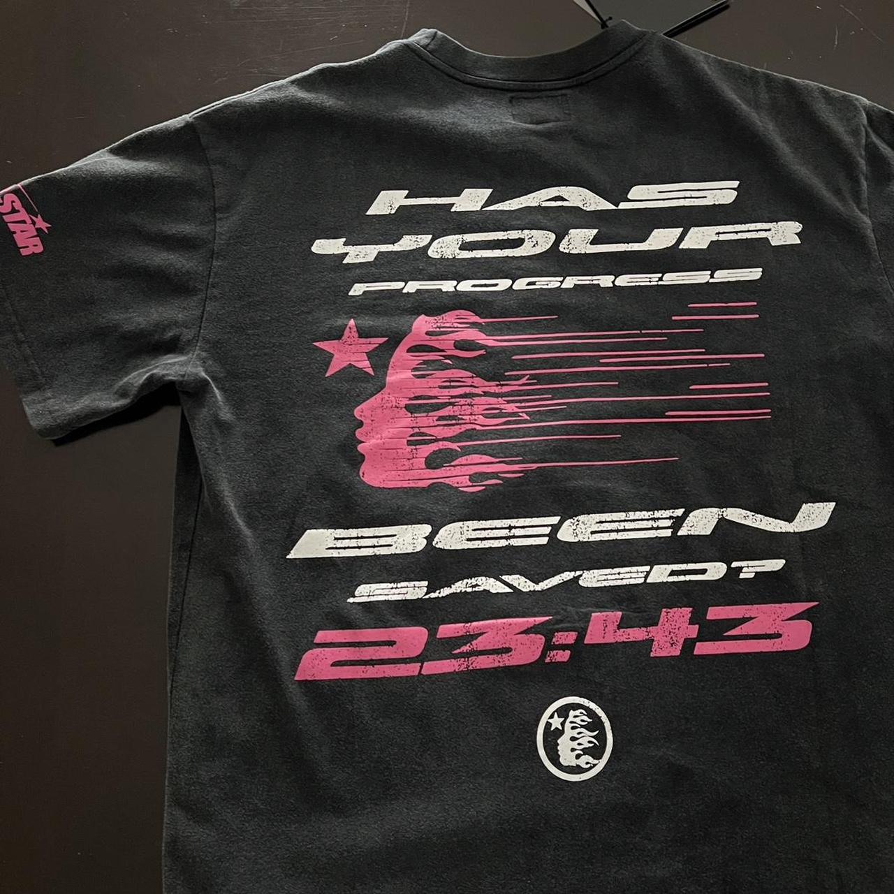 Hellstar jesus qr t shirt Size M fits L Worn once - Depop