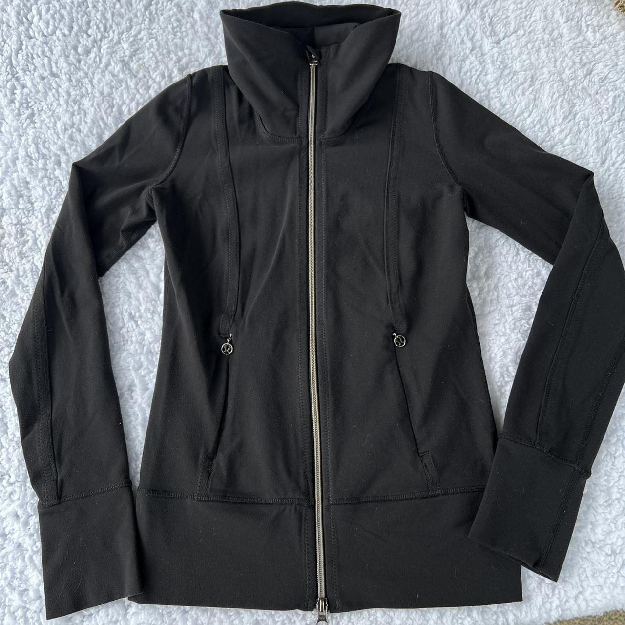 Selling this black Lululemon zip up Size medium - Depop