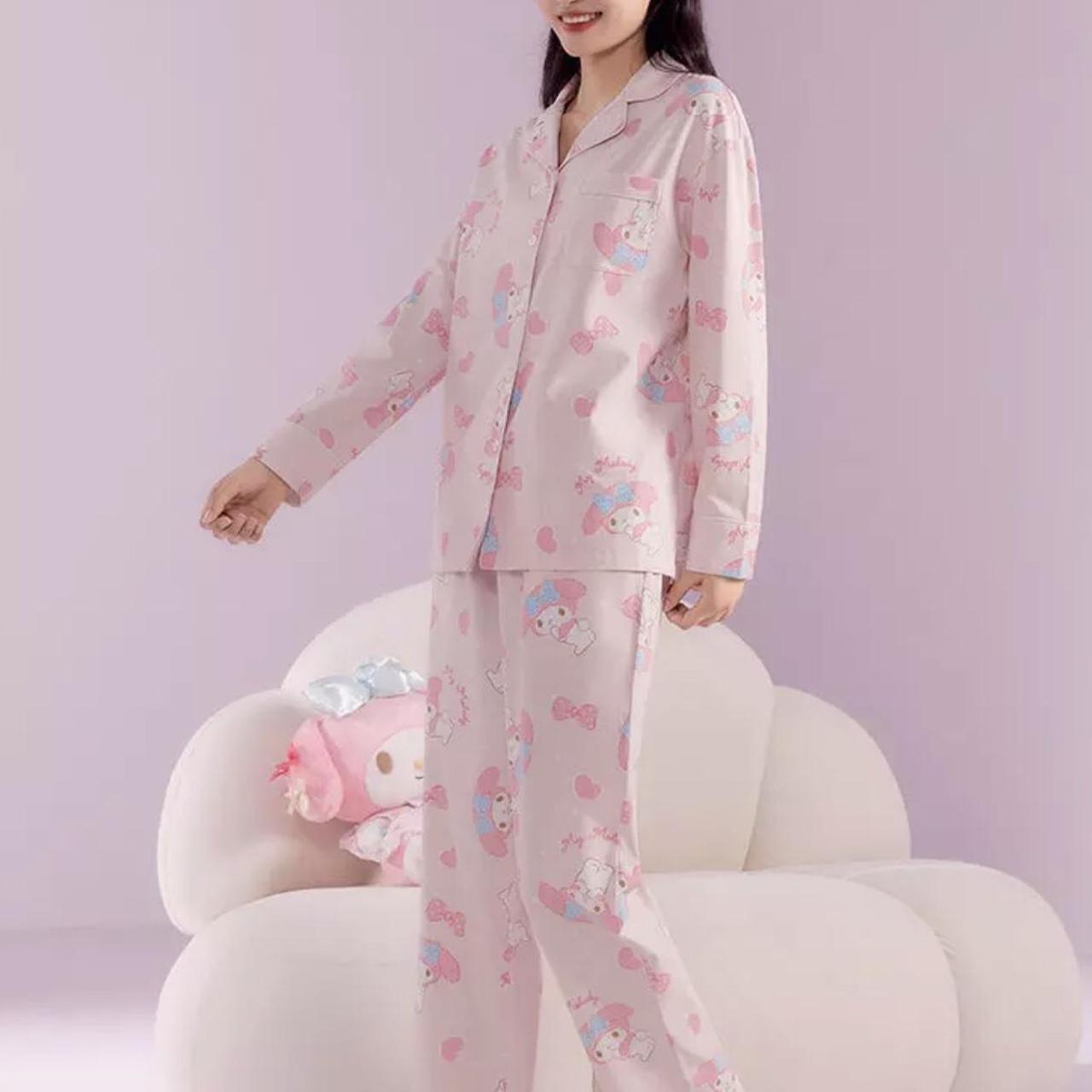Hello Kitty My Melody Pajamas Set Size M and L Brand... - Depop