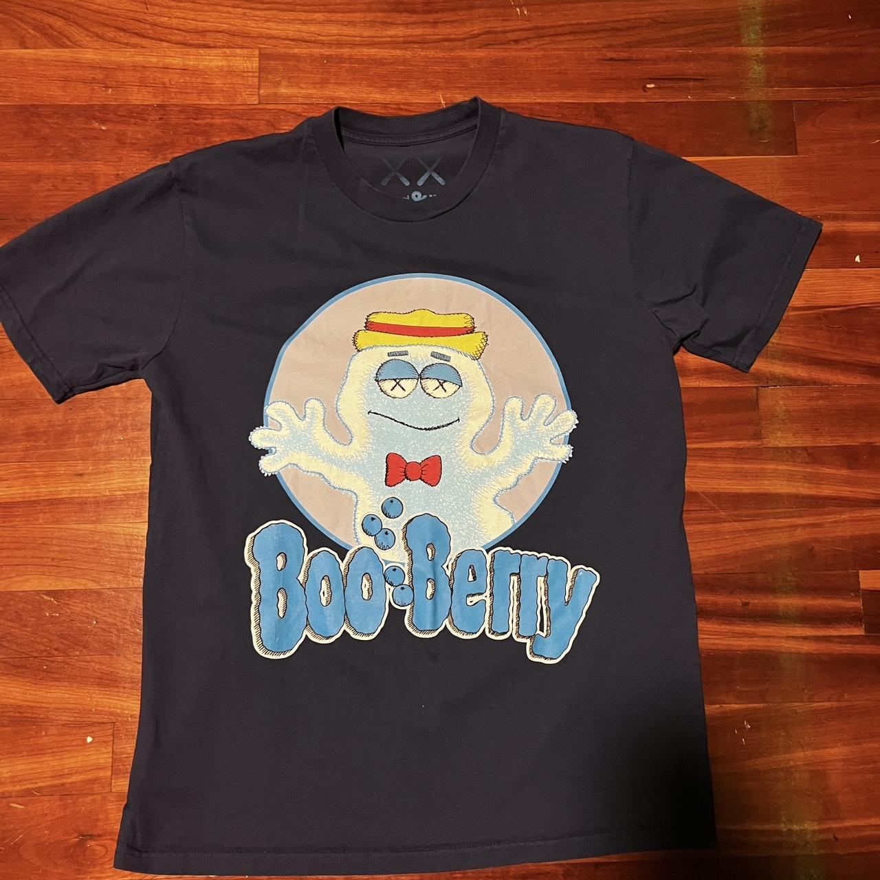 General mills x KAWS Boo Berry tee - Depop